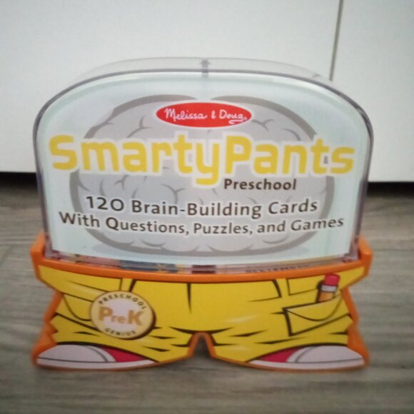 Melissa & Doug | Toys | Smarty Pants Preschool Building Cards | Poshmark